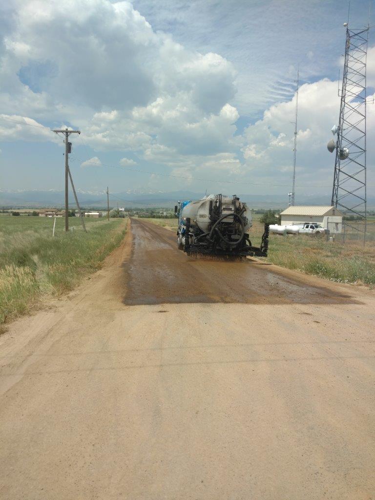 EnviRoad®, LLC | Application Equipment for Dust Control using Earthbind®100