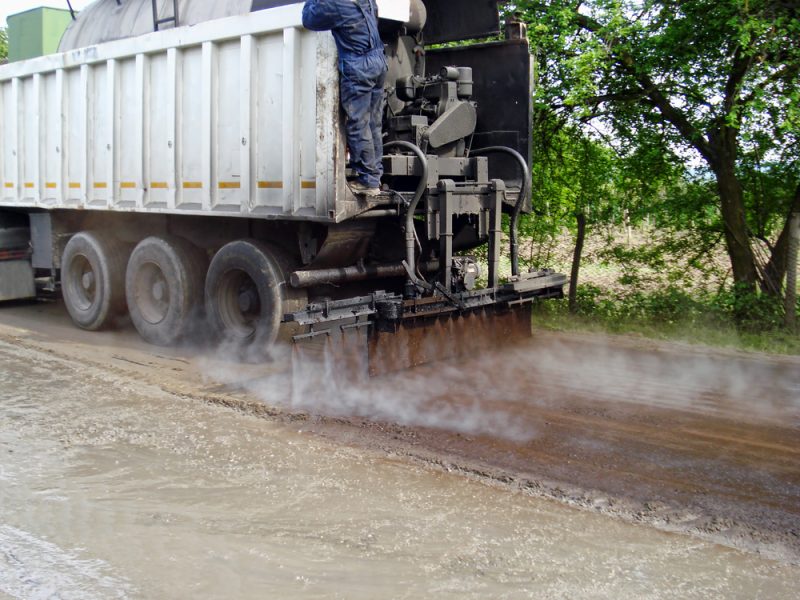 Earthbind® Dust Control on Roads Previously Treated with Chlorides ...